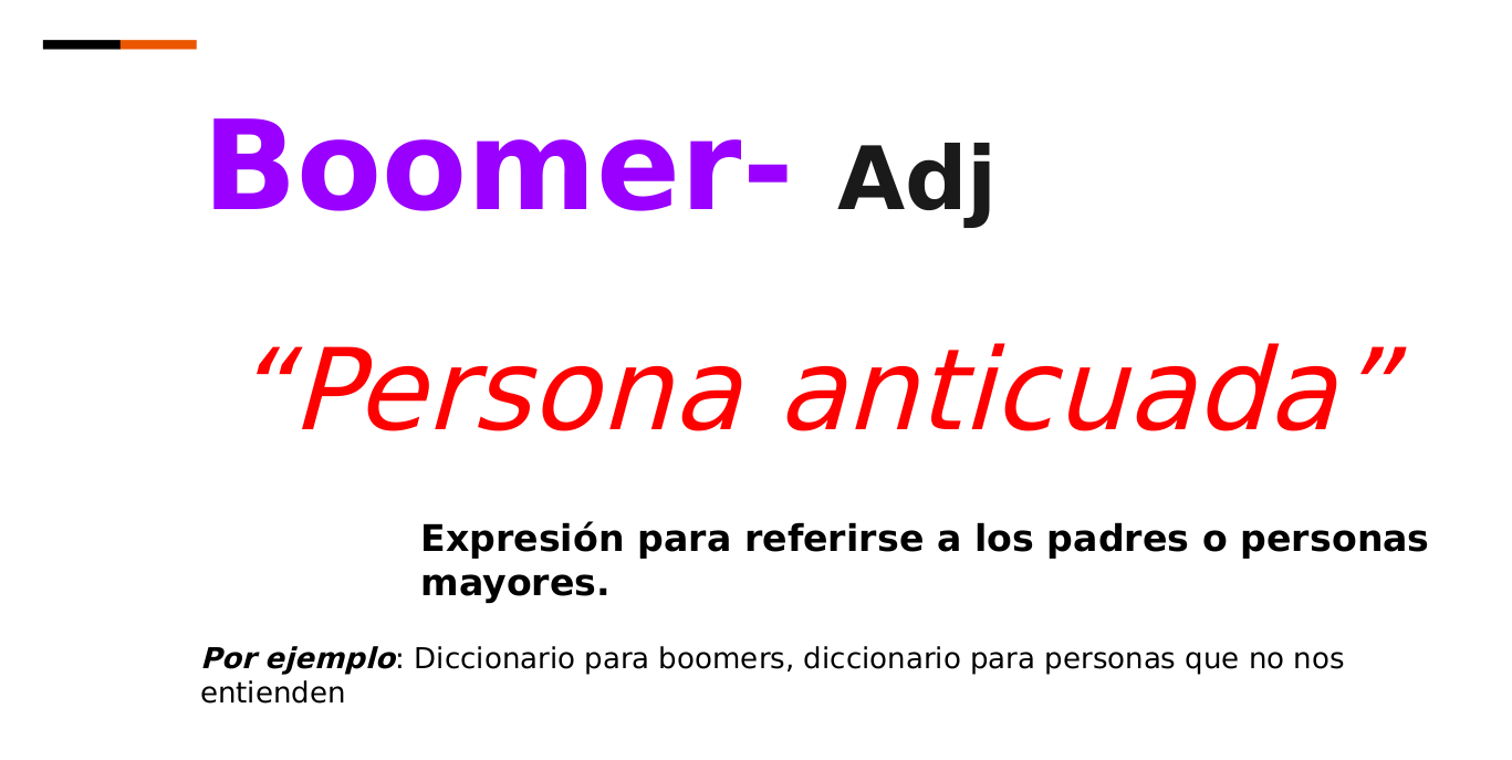 Diccionario para boomers – Biblioteca IES Monterroso